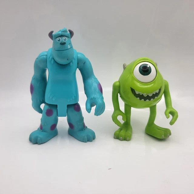 DISNEY PIXAR MONSTERS Inc Imaginext Mini Figures Mike & Sulley £9.95 ...