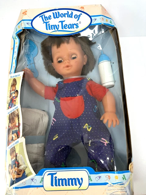 VINTAGE TIMMY TINY Tears Doll Brand New In Box £81.08 - PicClick UK