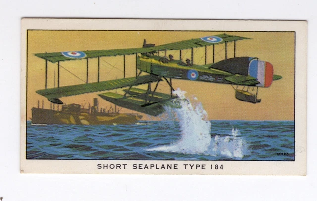 KELLOGGS CEREAL. BRITISH Military Aircraft 1950s. #03 Short Seaplane ...