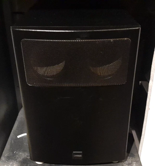 CAISSON DE BASSES Marque CANTON Model FONISSIMO 2 X 140W en BON ETAT ...