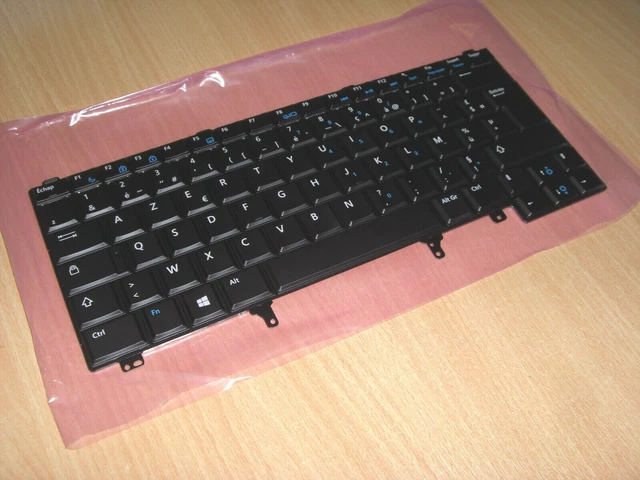 NEW GENUINE DELL Latitude E6230 French Francais Keyboard Clavier 0FWX6X ...
