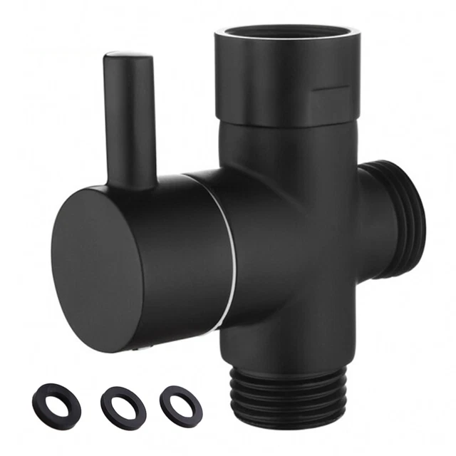 PRATICA NUOVISSIMA VALVOLA deverter valvola doccia nera 64*65 mm ...