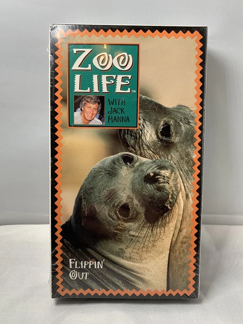 ZOO LIFE WITH Jack Hanna Flippin' Out VHS Time Life Video New Factory ...