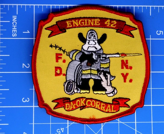 FDNY ENGINE 42 Da OK Corral patch $11.95 - PicClick AU