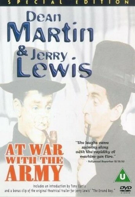AT WAR WITH The Army Jerry Lewis Special Edition 2002 New DVD Top ...