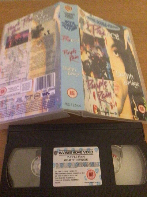 PRINCE PURPLE RAIN Grafitti Bridge - Music Vhs £1.25 - PicClick UK