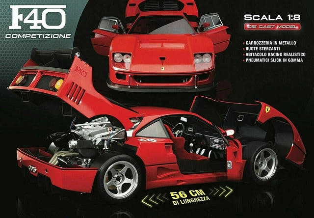 FERRARI F40 LM Competizione 1:8 Centauria Full Kit 100 Uscite (No ...