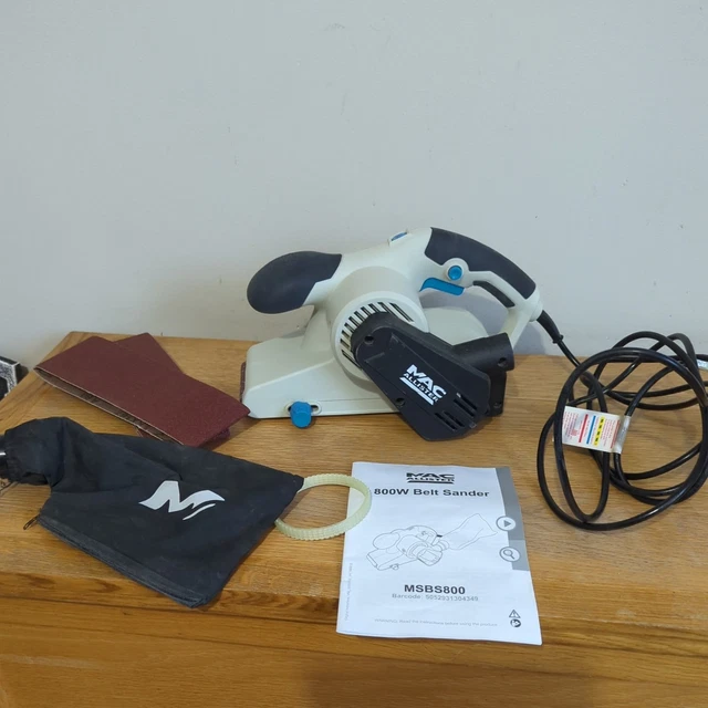 MACALLISTER MSBS800 BELT Sander working and pat tested. £36.59 ...