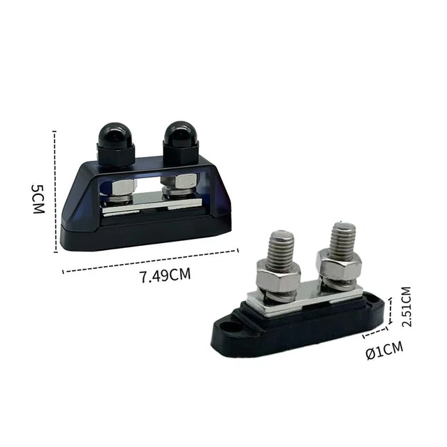 2-IN-1 TERMINAL BLOCK 12V-48V Circular Busbar Wiring Busbar power ...