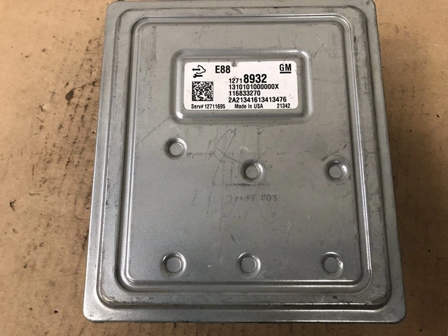 2020-2021 CHEVROLET MALIBU ordinateur contrôle moteur cerveau ECU EBX ...