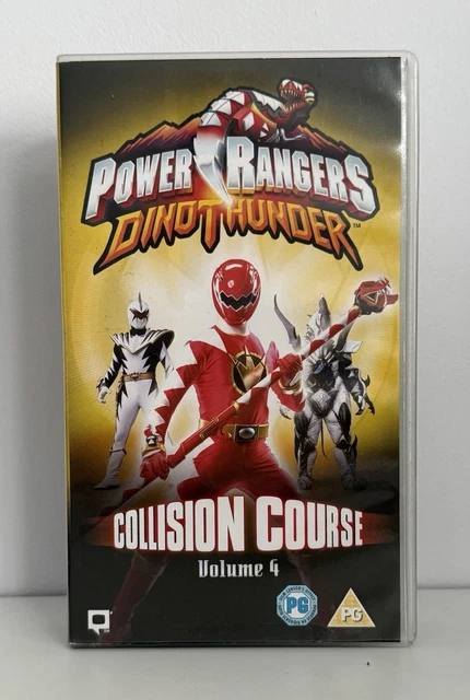 POWER RANGERS DINO Thunder Collision Course VHS £1.13 - PicClick UK