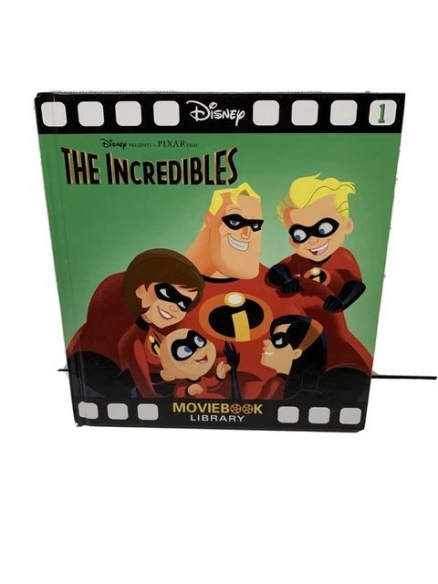 DISNEY MOVIEBOOK LIBRARY No. 1 The Incredibles Book £7.94 - PicClick UK