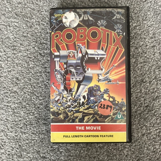 ROBOTIX THE MOVIE VHS 1980s Rare Vintage Cartoon Animation VHS Tape £15 ...