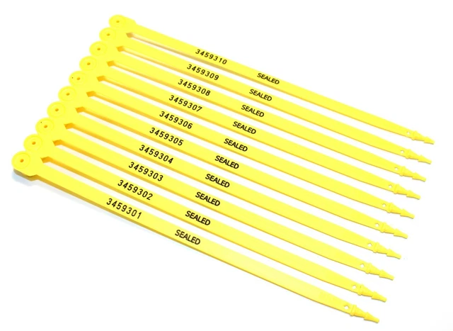 SECURITY DOOR SEALS - Numbered Break Away Seals £16.99 - PicClick UK