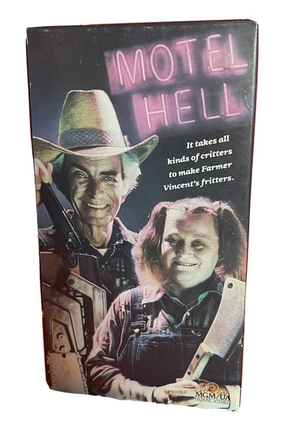 RARE MOTEL HELL VHS 1980, HORROR SLASHER FILM EUR 22,06 - PicClick FR