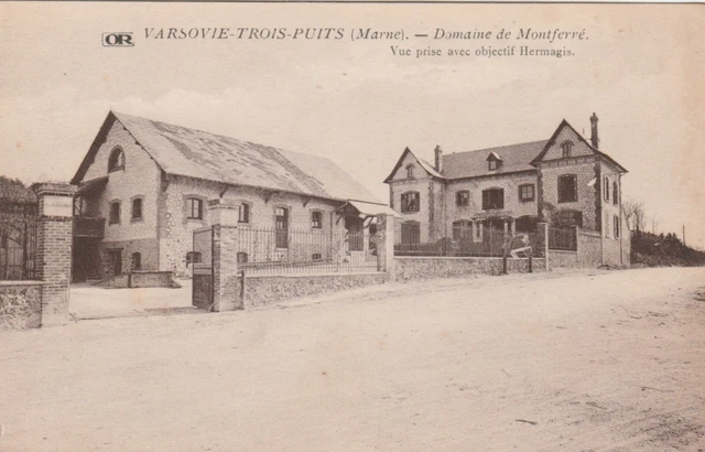 CPA 51 VARSOVIE TROIS PUITS (Marne) Domaine de Montferré EUR 12,00 ...
