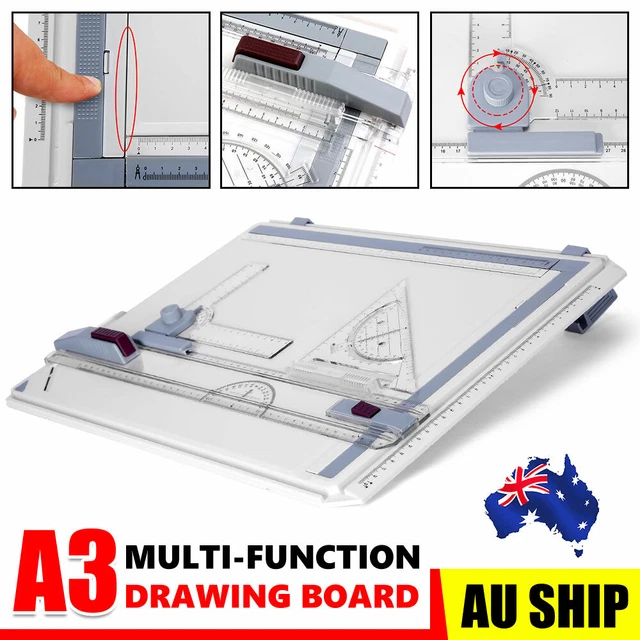 PRO A3 DRAWING Board Table with Parallel Motion and Adjustable Angle ...