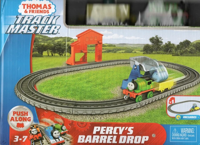 THOMAS & FRIENDS Track master Percys barrel drop $49.99 - PicClick AU