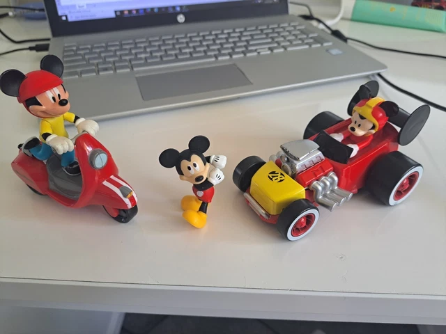 DISNEY JUNIOR MICKEY Roadster Racer Radio Control Vehicle, Moped ...