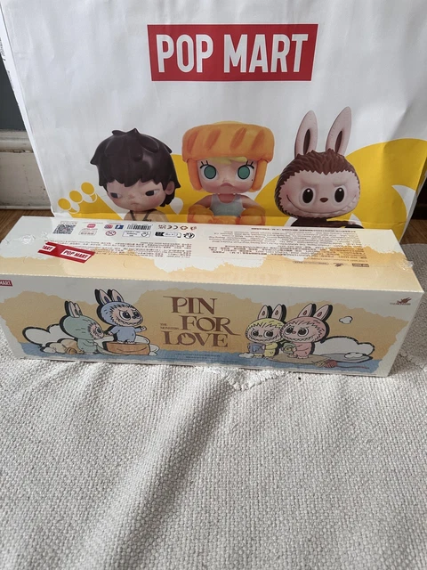 POPMART NEW LABUBU The Monsters Pin For Love Plush (A-M) Whole Set ...