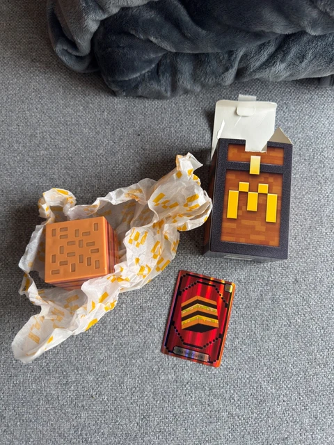 MINECRAFT MCDONALDS ADULT Meal Collectables - Big Mac Crystal *CODE ...