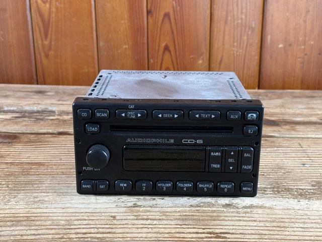 03-07 FORD EXPLORER CD-6 SAT RADIO MACH AUDIOPHILE Escape Mariner Crown ...