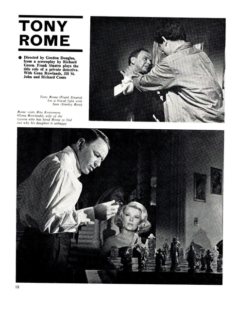 (F&F40) FILMVORSCHAUBILDER, TONY Rome: Frank Sinatra & Stanley Ross EUR ...