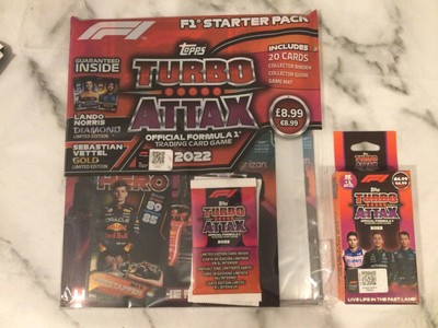 TOPPS F1 TURBO Attax 2022 trading Cards Starter pack & 25 Card And ...