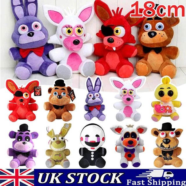 18CM FNAF FIVE Nights at Freddy's Kids Plush Toy Stuffed Doll Figures ...
