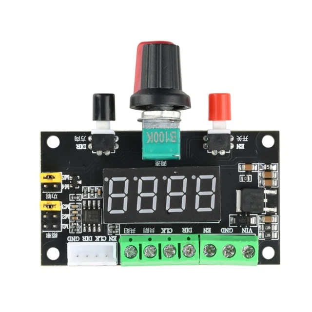 12V 24V STEPPER Motor Driver Controller PWM Pulse Generator Module ...