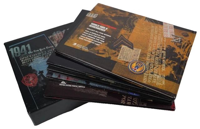 WORLD WAR II 1941-1945 Commemorative Stamp Collection Boxed Set $151.52 ...