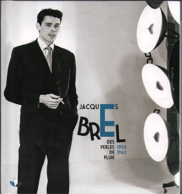 JACQUES BREL DES Perles de Pluie 1954 1960 double CD Europe Discograph ...