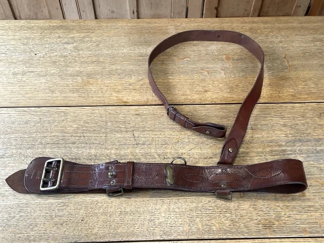 ORIGINAL WW2 1941 Dated Sam Brown Belt Leather British Army £59.99 ...