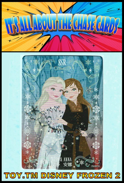 FROZEN 2 TOY.TM Disney Trading Card Anna SSR Etched Sparkle-Foil Card ...