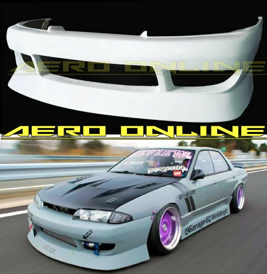 URAS STYLE FRONT Bumper FRP For Nissan Skyline R32 GTS GTST £230.00 ...