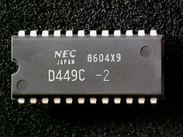 UPD449C-2 - NEC CMOS SRAM, 2KX8Bit, 200ns, D449C D449C-2 D449C2 (DIP-24) GENUINE EUR 11,94 ...