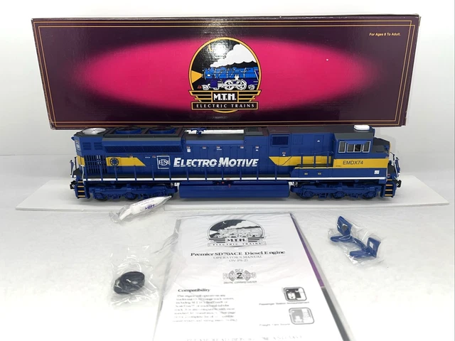 MTH PREMIER 20-2830-1 division de motifs électriques SD70M-2 diesel PS.2 O EMDX 74 d'occasion ...