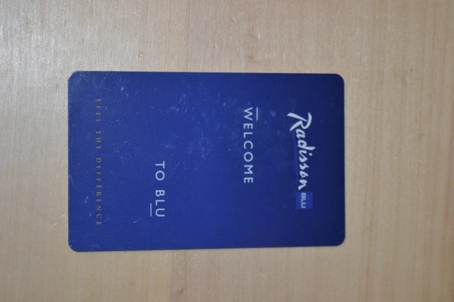 RADISSON BLU HOTEL KEY CARD (Mall of America) £4.62 - PicClick UK