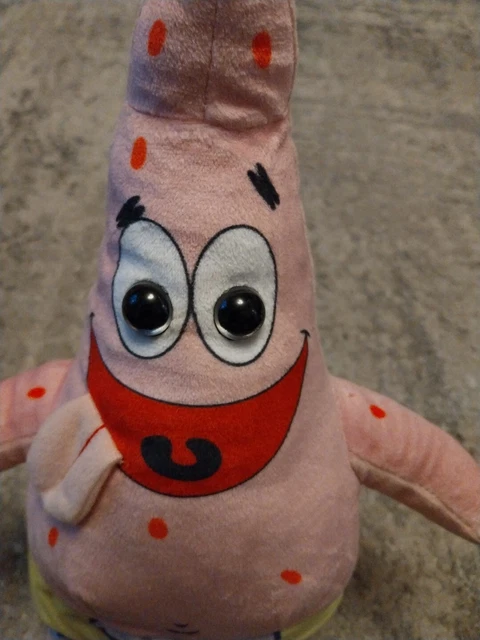 2022 NICKELODEON PLAY Spongebob Squarepants Patrick Star Soft Plush Toy ...