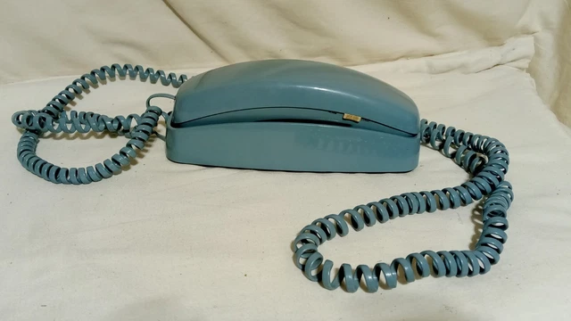 RARE VINTAGE 1990 Bell Push Button Telephone Att 210 Tt/Dp Works Sky ...