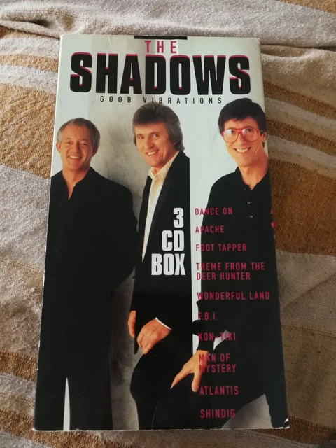 THE SHADOWS 3X CD Box set GOOD VIBRATIONS DIsky Music EMI 1996 £5.00 ...
