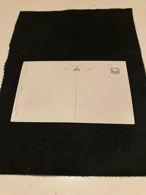 VINTAGE SAUCY SEASIDE Comic Postcard BAMFORTH BLACK TRIANGLE NO 2001 By ...