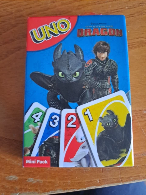 HTTY DRAGON MCDONALD'S UK Happy Meal 2024 'DreamWorks' Mini UNO Game ...