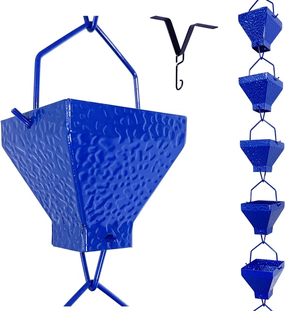 RAIN CHAINS, ROOF Gutter Downspout/Spout Channel, Rainwater Water ...