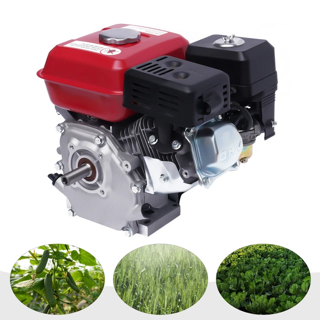 BENZINMOTOR 7.5 PS 5.1 kW Standmotor Kartmotor Motor 4-Takt 1 Zylinder ...