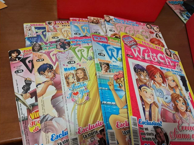 LOTTO FUMETTI WITCH Magazine 91/100 - W.I.T.C.H. EUR 160,00 - PicClick IT