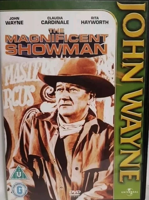 THE MAGNIFICENT SHOWMAN Dvd Aka Circus World Film Movie John Wayne Rita ...
