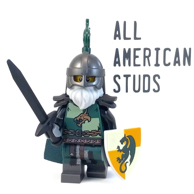 LEGO CASTLE DRAGON Knight Minifigure Armor Kingdoms 7189 Quarters ...