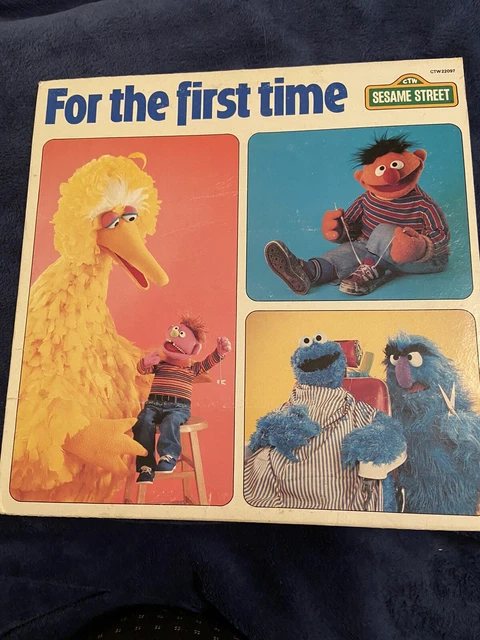 SESAME STREET FOR The First Time Record 1982 Vintage Vinyl LP CTW 22097 ...