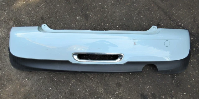 GENUINE MINI (ICE Blue) Rear Bumper for Cooper / One / D LCI for R56 ...